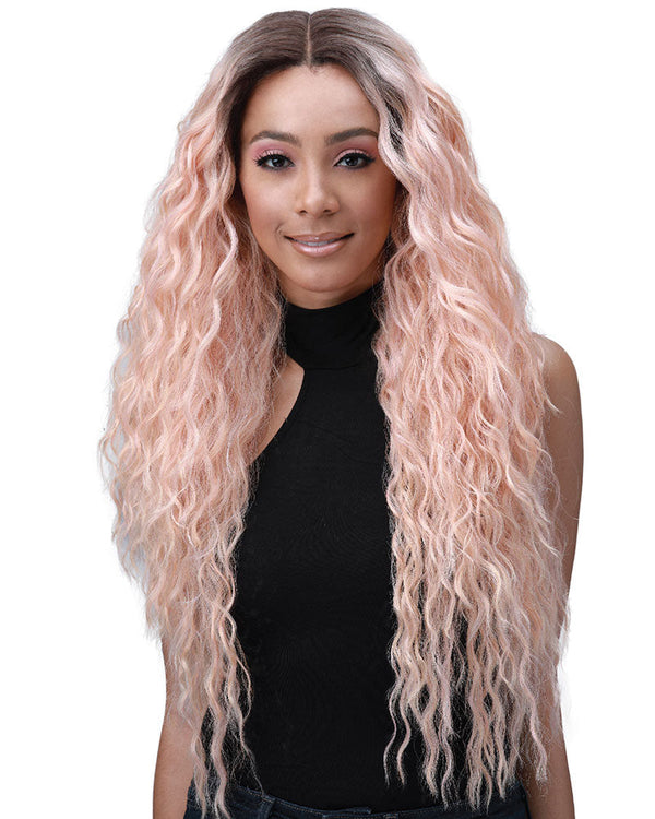 Ivana | Lace Front Human Hair Blend Wig by Bobbi Boss - ABC WIGS