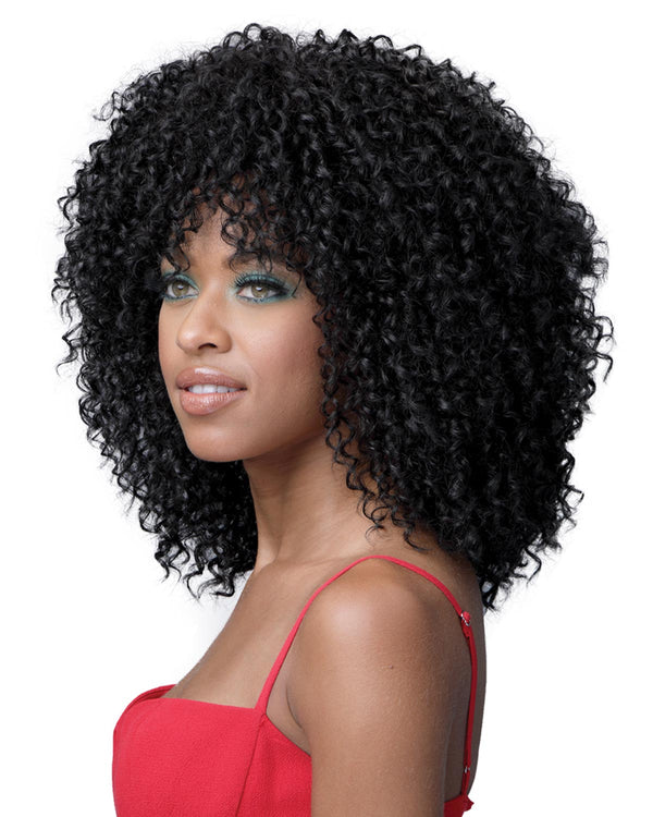 Tina | Human Hair Blend Wig by Bobbi Boss - ABC WIGS