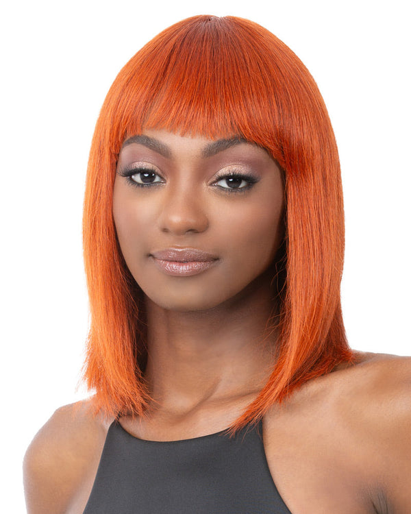 HH Bob w/Bang 12 | Human Hair Wig by It's a Wig - ABC WIGS